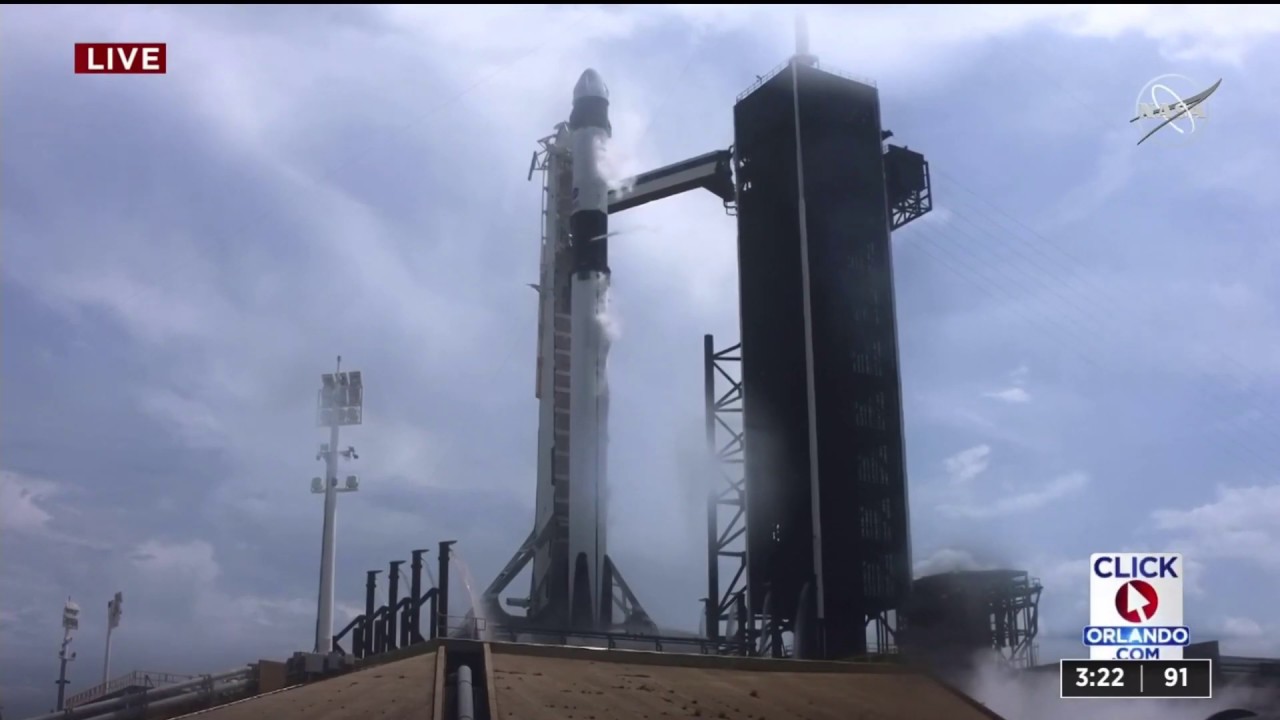 Astronauts Blast Off in Historic NASA-SpaceX Launch - YouTube