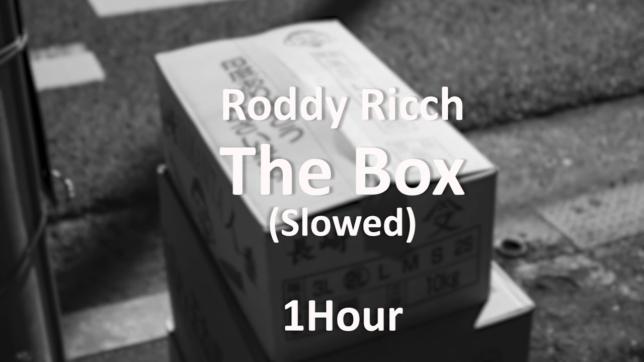 Roddy Ricch - The Box (Slowed) [1 Hour] Loop - YouTube