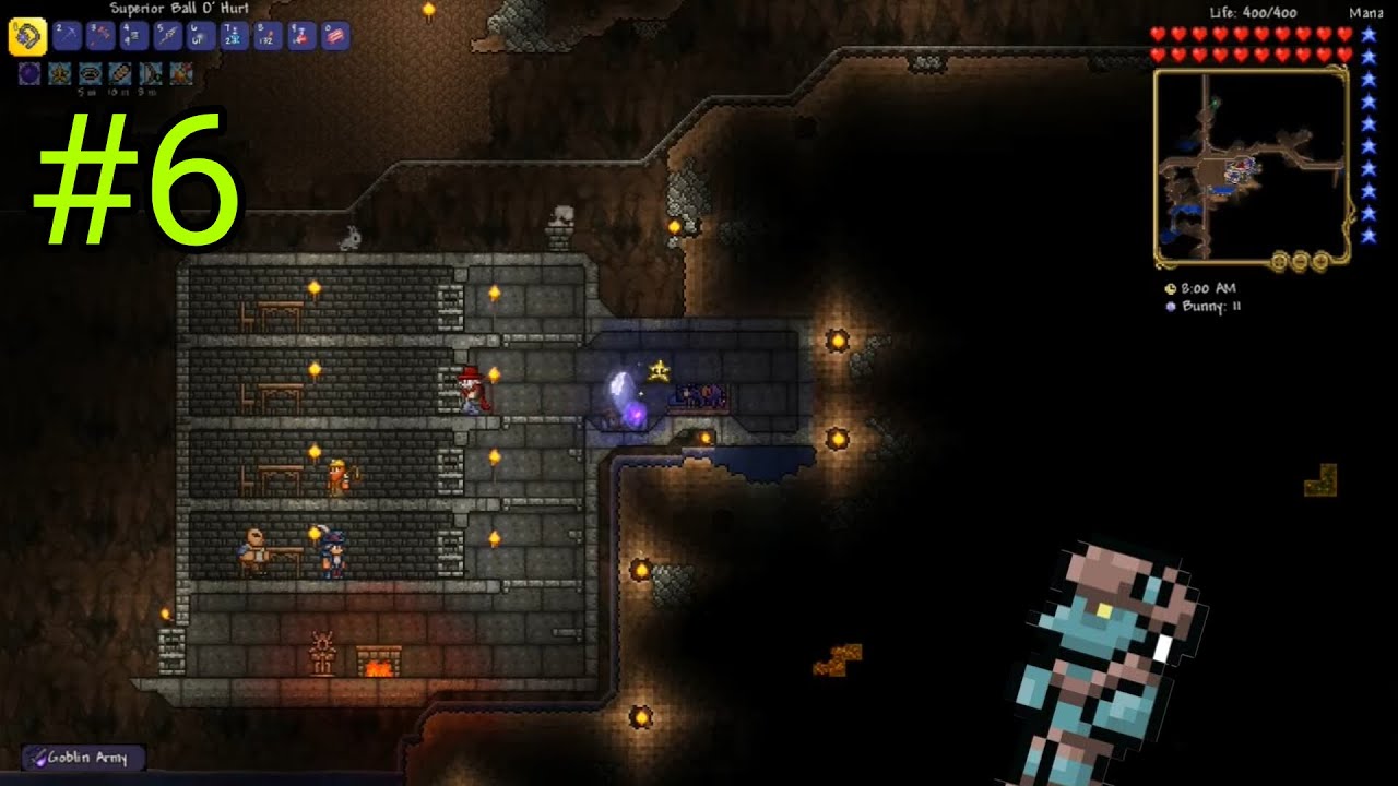 Terraria Gameplay #6 | Krausbow - YouTube