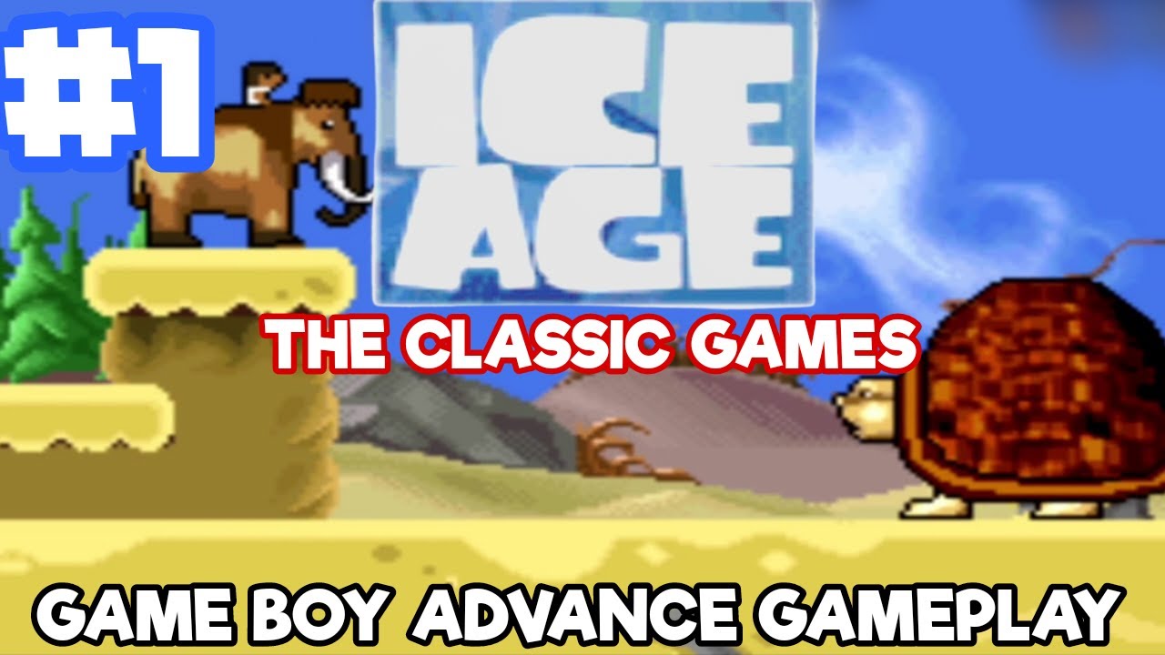 ICE AGE Game Boy Advance New Gameplay Stage 1 #iceage - YouTube