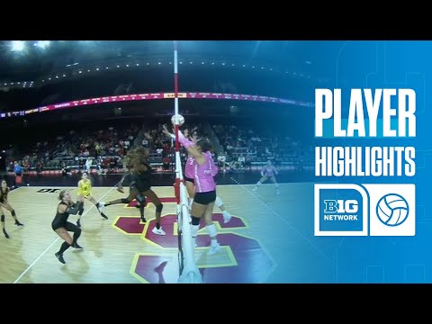 Alanah Clemente Highlights vs. Southern California | Oregon Volleyball | 10/09/2025