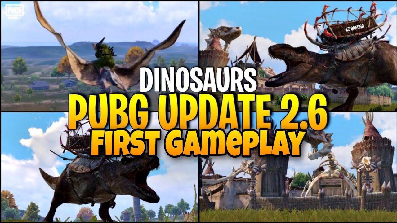 Pubg 2.6 New Update Dinosaur Mode 😍 | KingSlayer YT | Pubg Mobile - YouTube