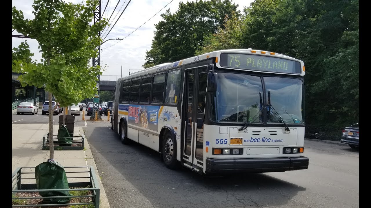 Bee-Line Bus: Neoplan AN460, Orion V & NABI 40LFW Hybrid Route 13 & 75 ...