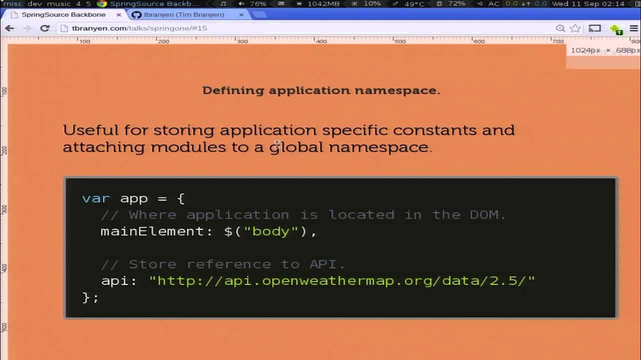 AngularJS, Backbone.js and Client-Centric Design - YouTube