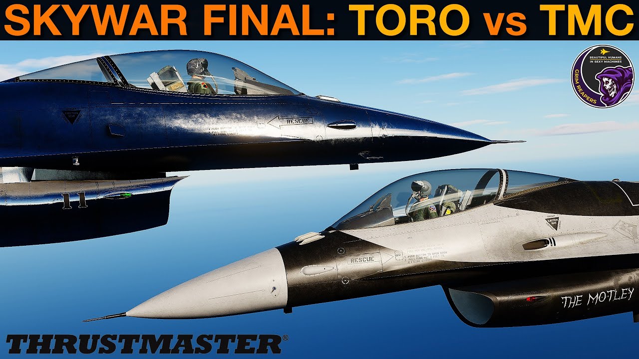 Thrustmaster "Sky War" F-16 Dogfight Competition: Final! | DCS - YouTube