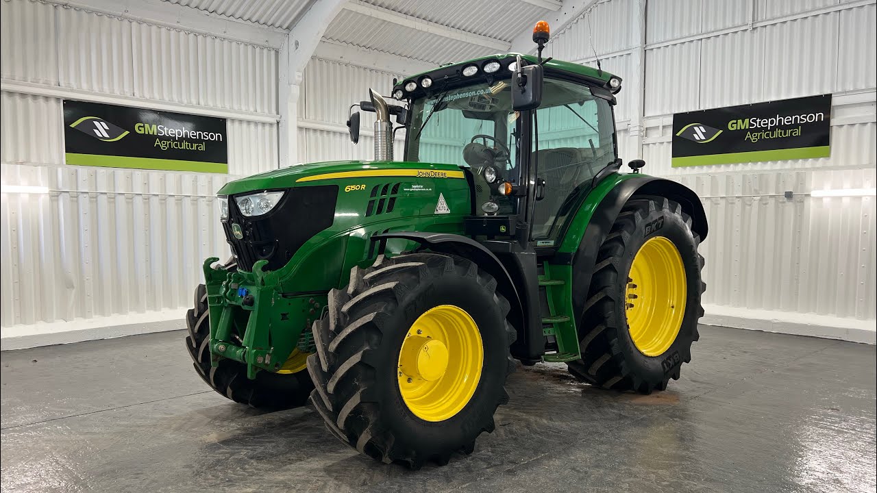 JOHN DEERE 6150R **50K AIR** Full Walk Around Video. - YouTube