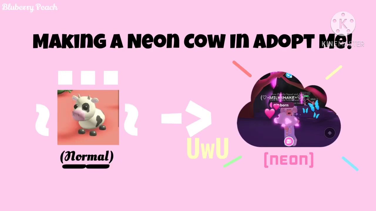 Making A NEON COW In Adopt Me!! |Adopt Me| - YouTube