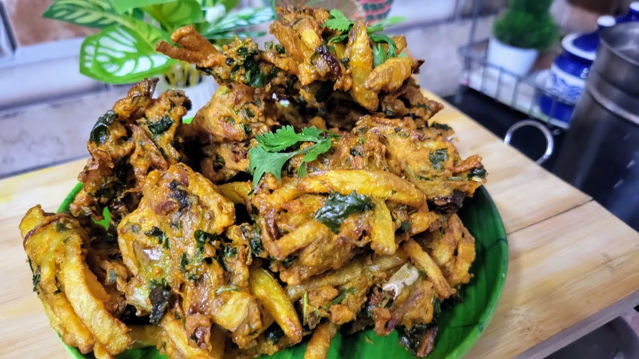 Crispy Pakoda #How to make Potato Pakoda #Make and store pakoda mix# ...