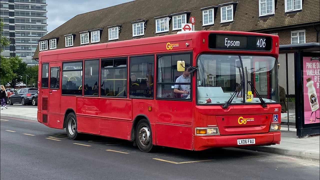 London Running Day | London Central | Dennis Dart SLF Plaxton Pointer ...