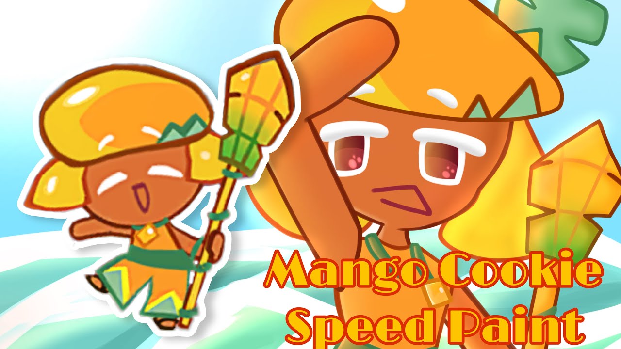 Mango Cookie SpeedPaint🥭|IbisPaint - YouTube