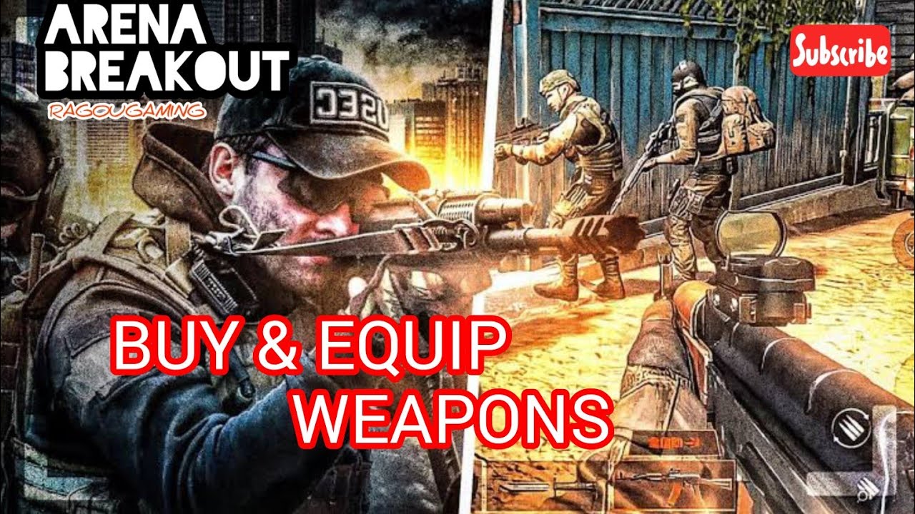 How to Buy and Equip Weapons in Arena Breakout - YouTube