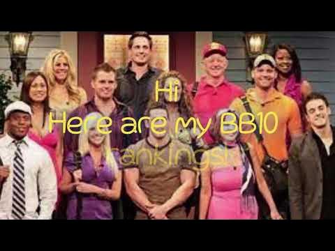 My BB10 rankings! - YouTube