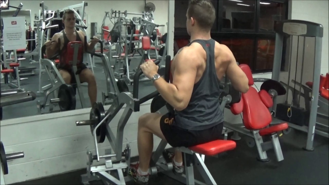 Iso Lateral Row - YouTube