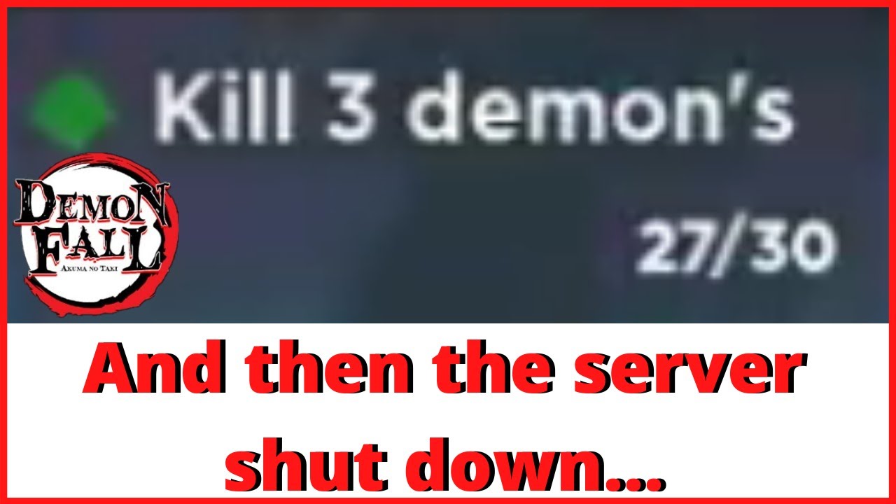 I almost beat Final Selection and this happened... (Demonfall) - YouTube