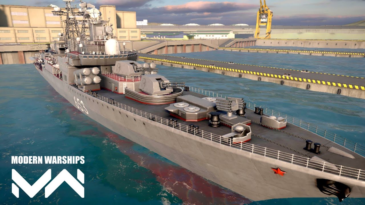 RF Admiral Basisty with all russian equipment : Modern Warships - YouTube