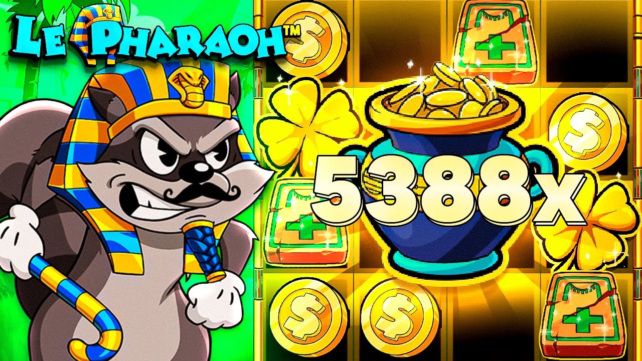 THE SINGLE CRAZIEST LE PHARAOH BONUS I HAVE EVER WITNESSED! - YouTube