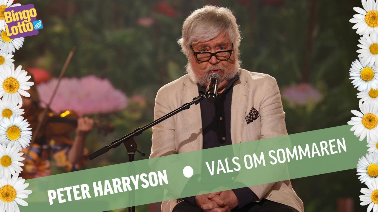 Peter Harryson - Vals om sommaren - BingoLottos Midsommarbingo - YouTube