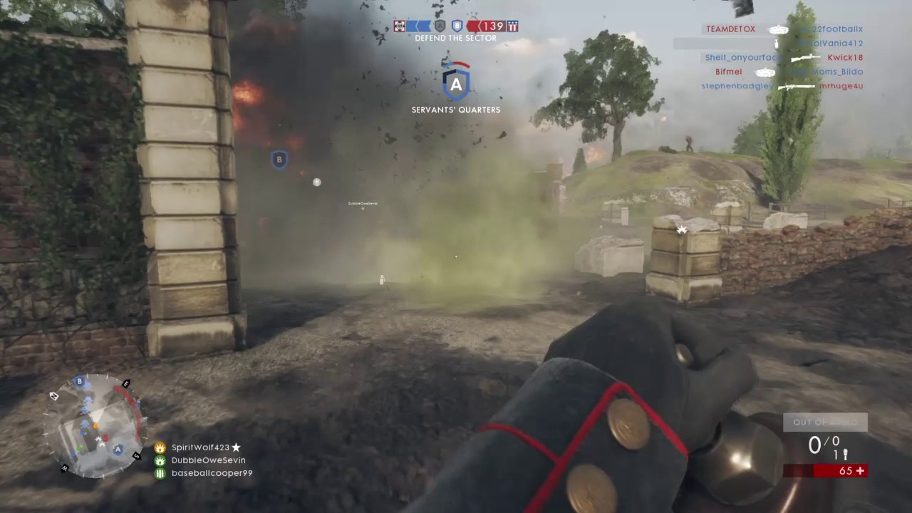 Battlefield™ 1- Cool Guys Don't Look at Explosion - YouTube