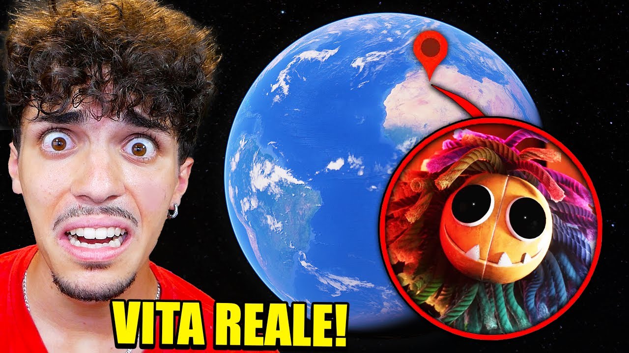 YARNABY AVVISTATO NELLA VITA REALE su GOOGLE EARTH!😱 (Poppy Playtime ...