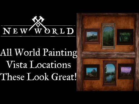 New World Vista World Painting Locations - YouTube