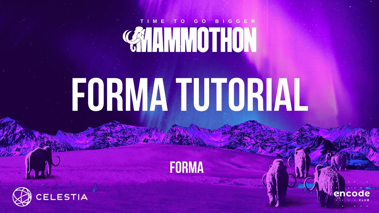 Forma Tutorial - Mammothon Tutorials - YouTube