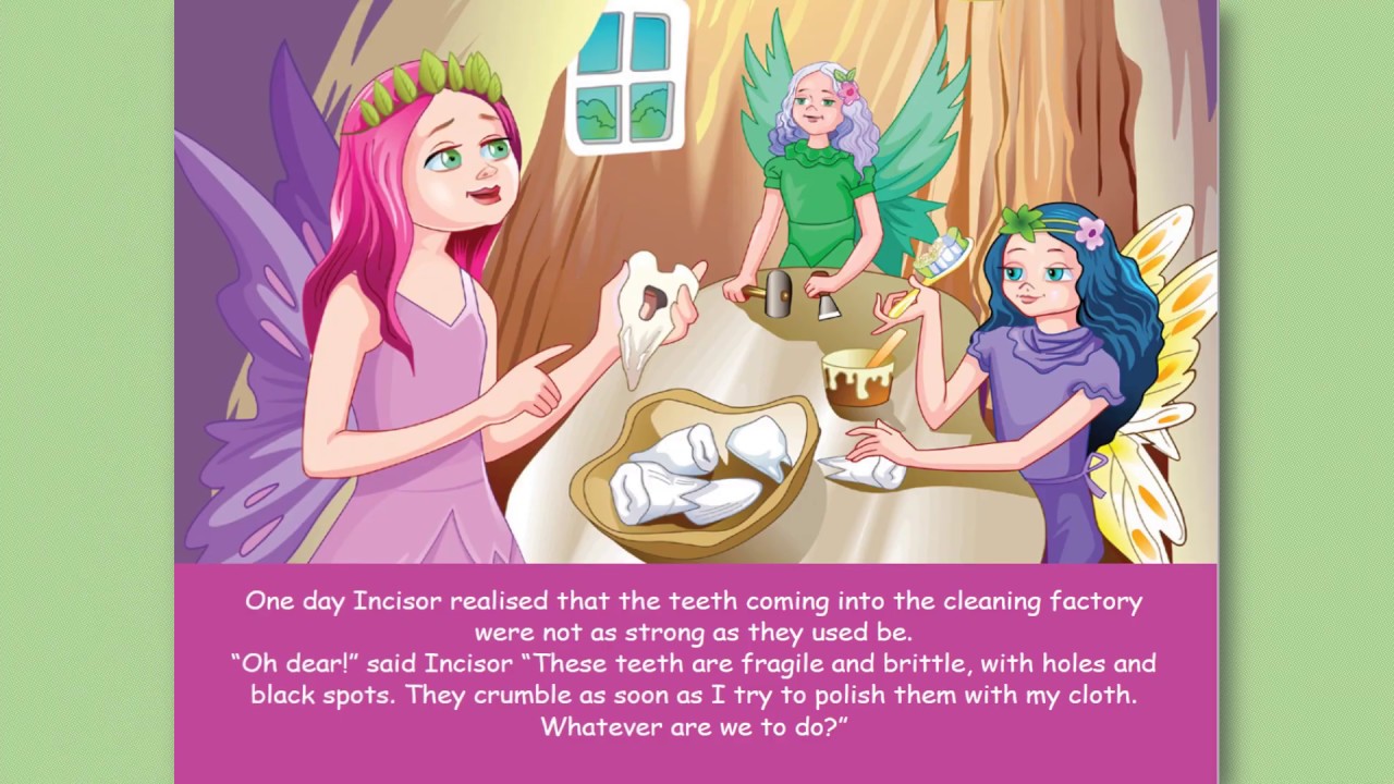 The Tooth Fairies and the cleaning factory | Read Aloud Story Book ...