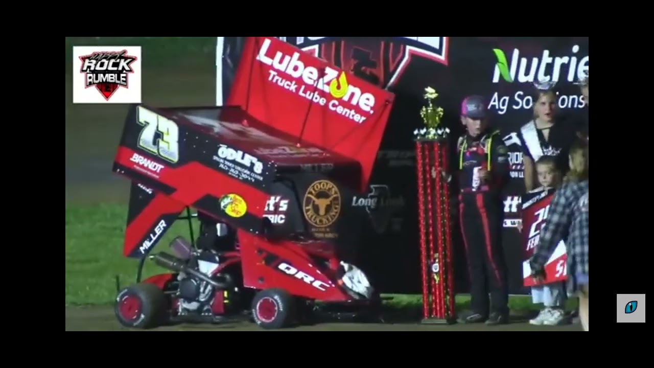 Happy Rock Rumble 250 2023 Champion #73 Wyatt Miller. Congratulations ...