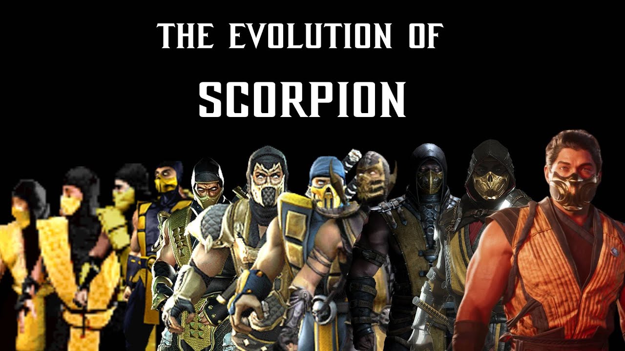 Mortal Kombat: The Evolution of Scorpion - YouTube