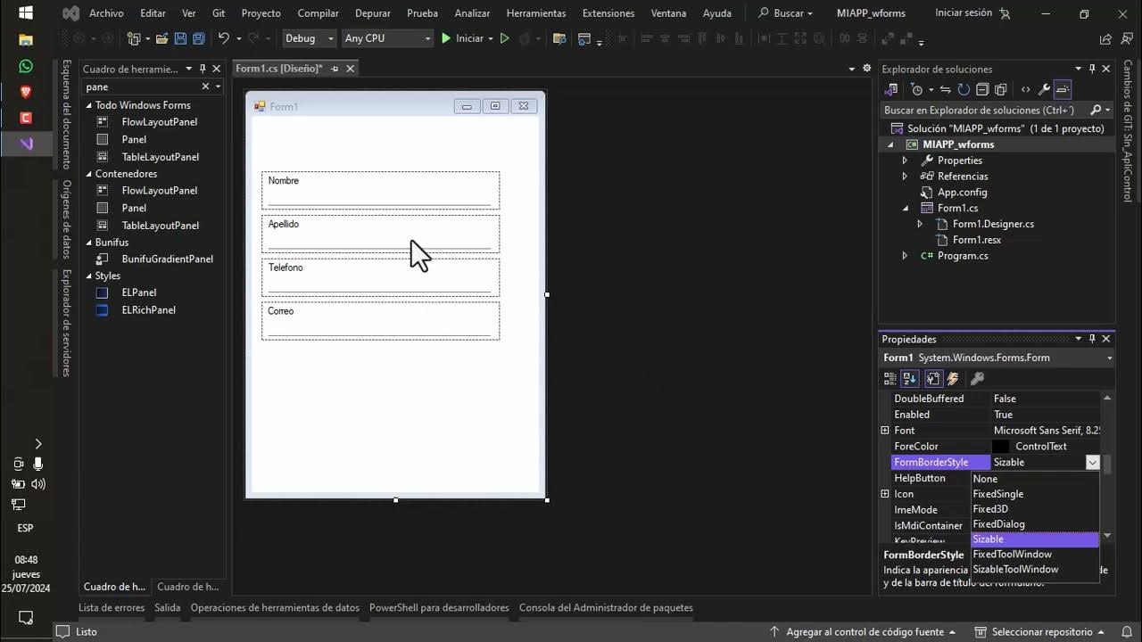 Como hacer Texbox transparente con Linea Abajo - C# WINDOWS FORMS - YouTube