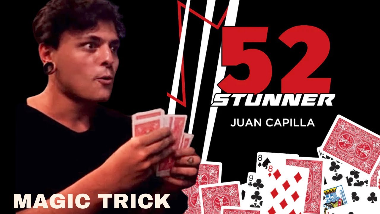 The 52 Stunner Magic Trick by Juan Capilla - YouTube