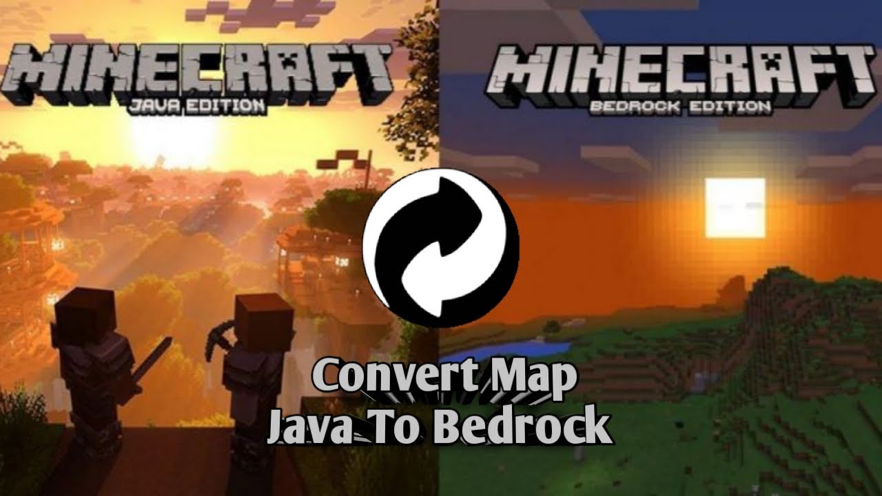 Cara Mudah Convent Map Java ke Bedrock Atau dari Bedrock ke Java - YouTube