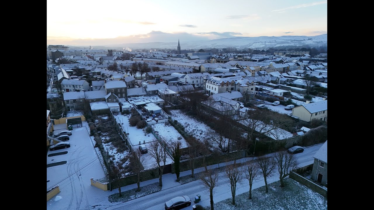 (2025)...Tralee view from 120 metres - Thur. 9th Jan 2025 - YouTube