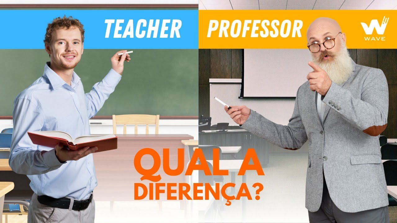 Diferença entre "Teacher" e "Professor" - YouTube