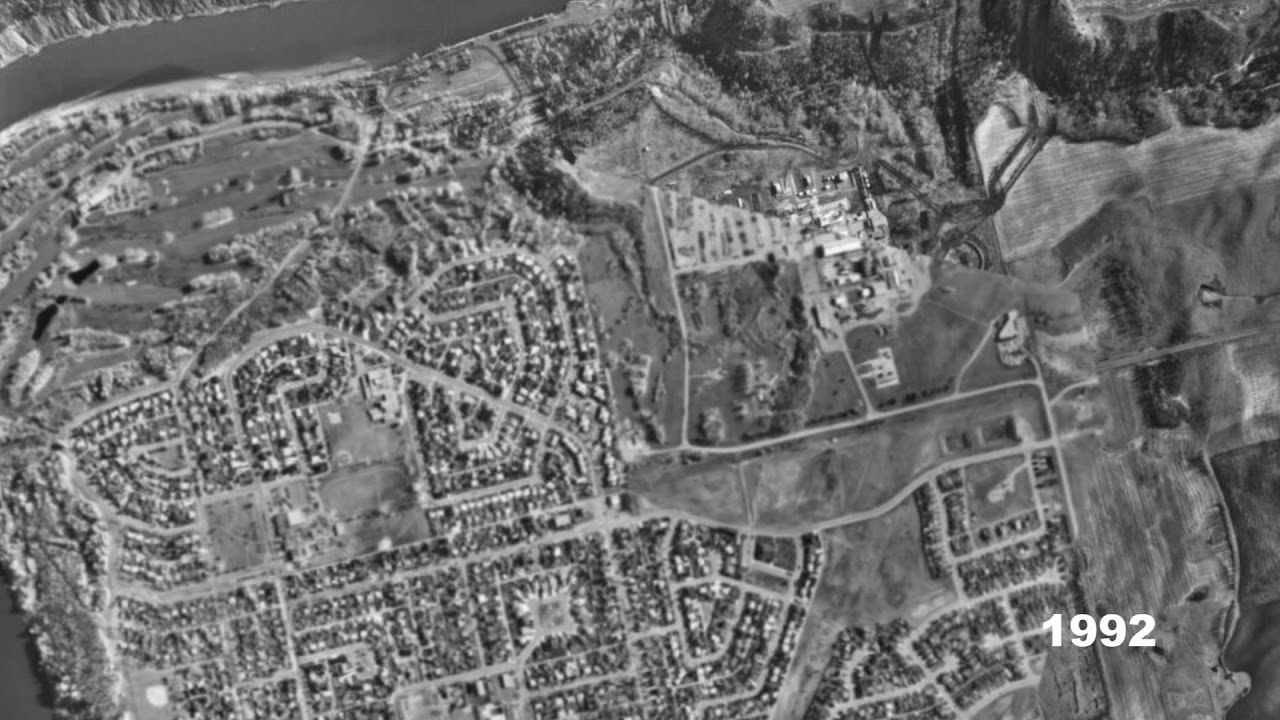Devon, Alberta from 1973 to 1992 - YouTube