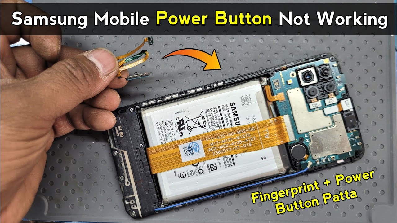 Samsung Mobile Power Button Patta Repairing | Samsung mobile power ...