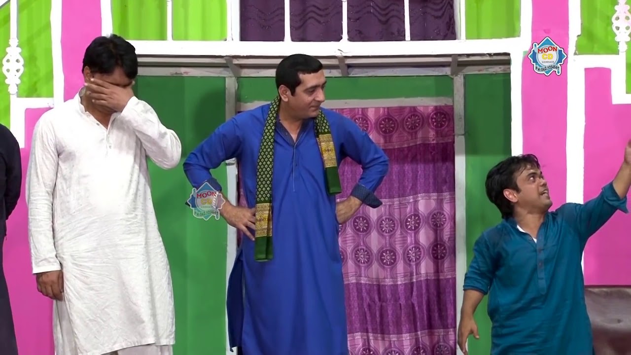 Best Of Zafri Khan and Vicky Kodu with Shazeb Mirza Stage Drama Comedy ...