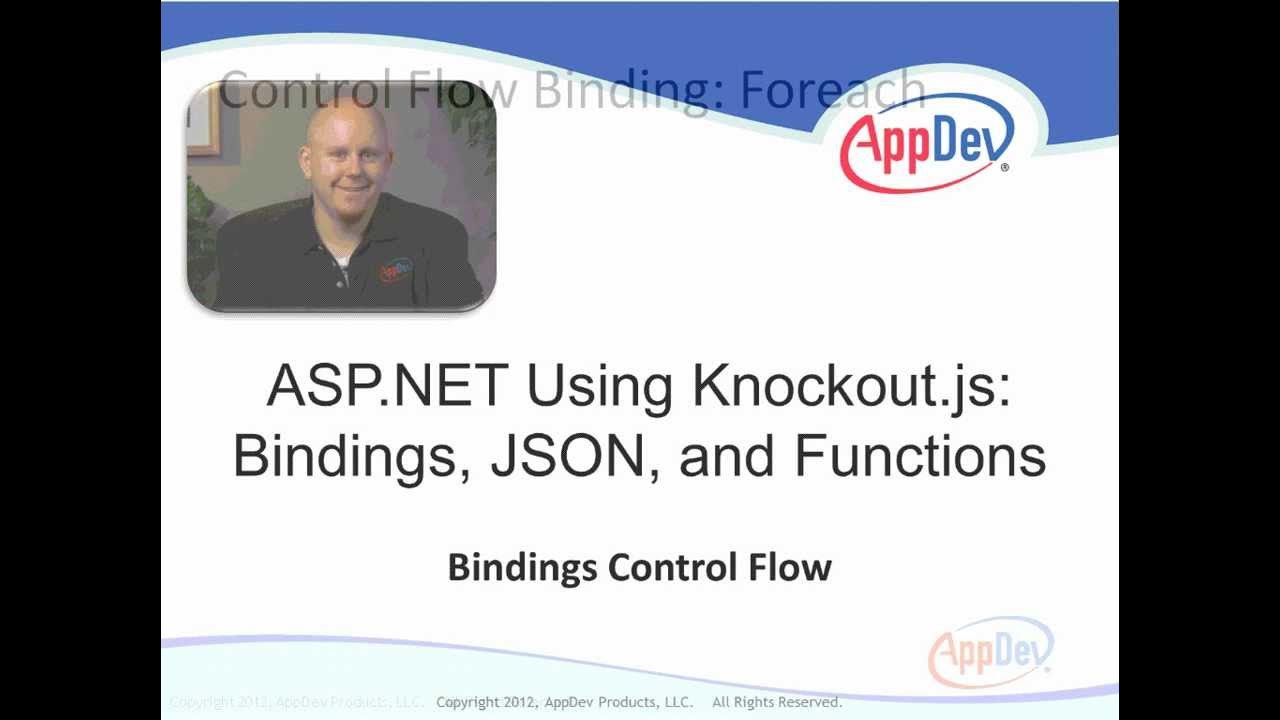 ASP.NET Using Knockout.js: Bindings, JSON and Functions (Full) - YouTube