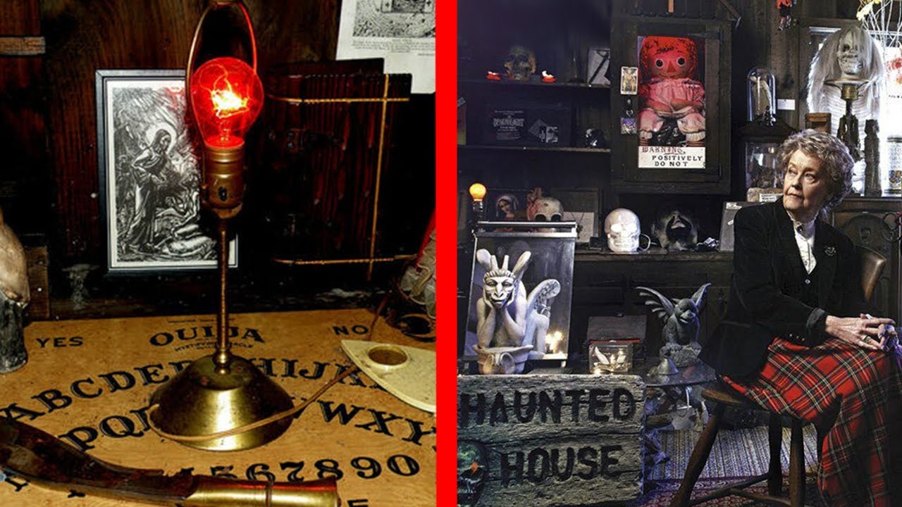 Top 5 Most Haunted Items At The Warren Occult Museum - Part 4 - YouTube