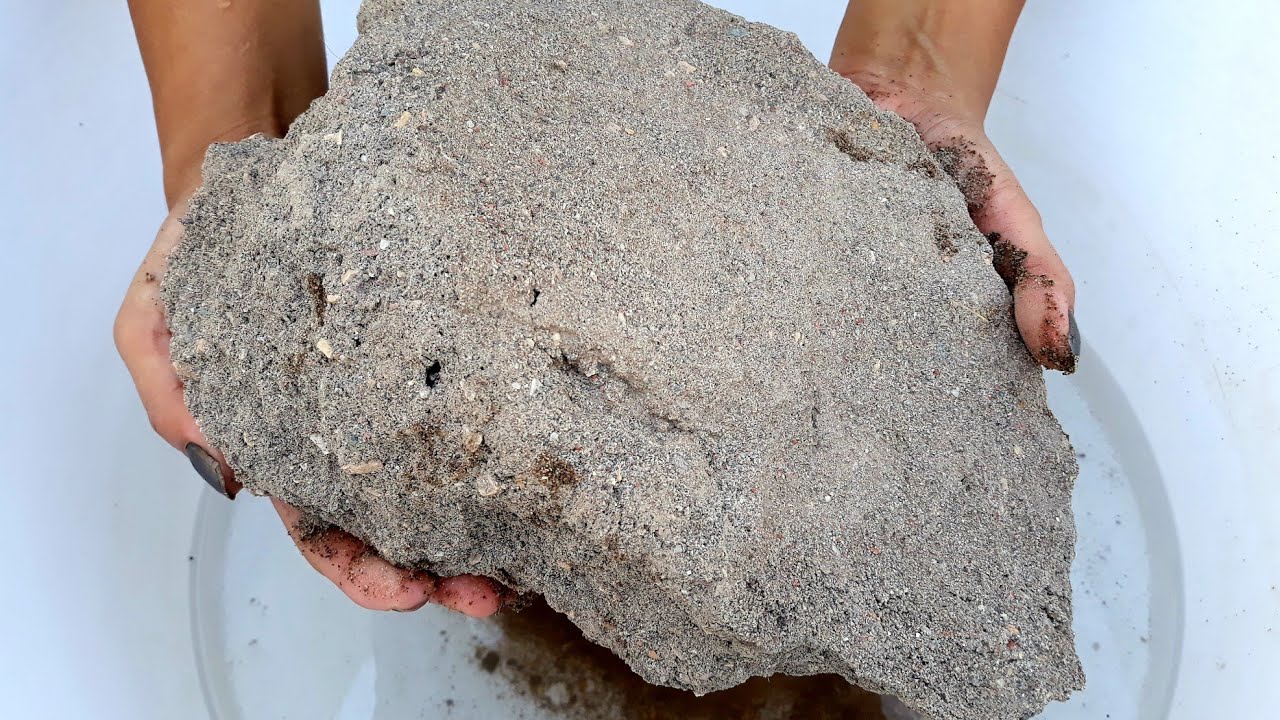 ASMR: Pure Dirt Chunks Water Crumbling || Relaxing Sleep Aid Video ...
