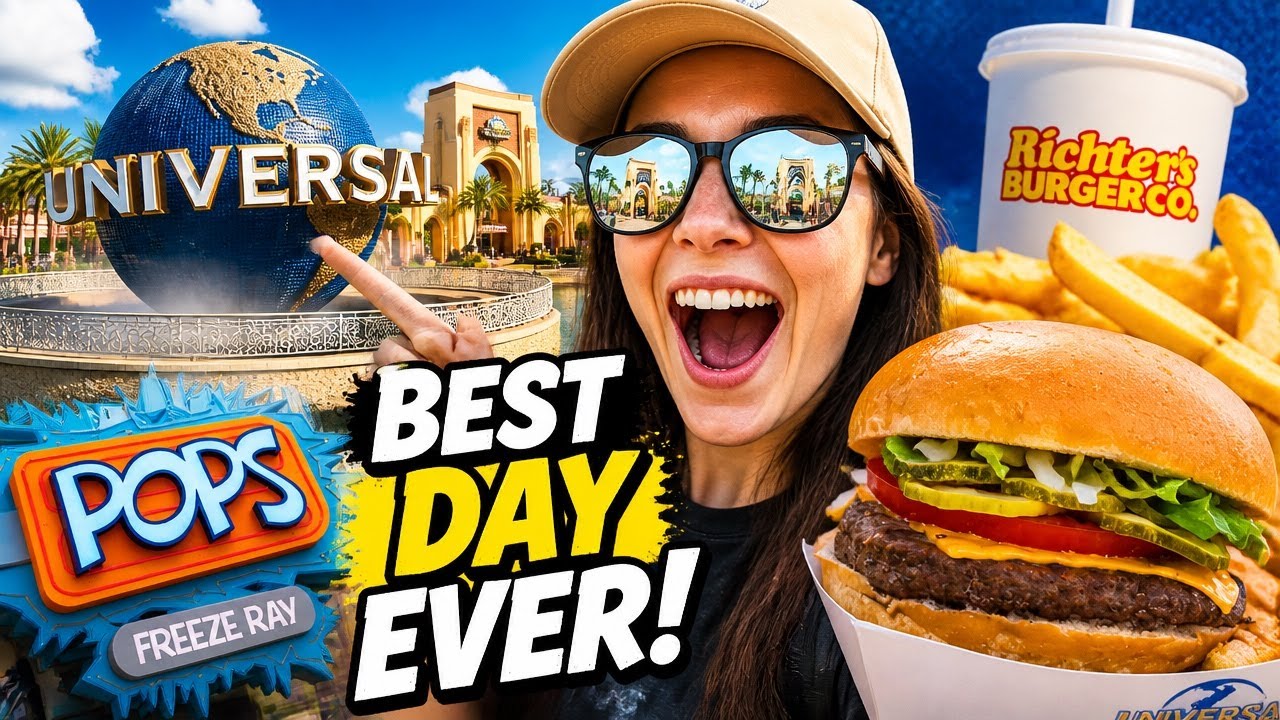 Universal Studios Full Tour & Attractions 2024 | Food Review ...