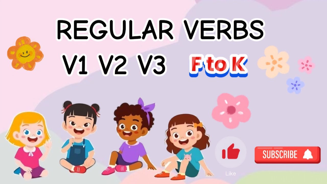 Regular Verbs dalam Bentuk V1 V2 V3 Dan Artinya Dalam Bahasa Indonesia ...