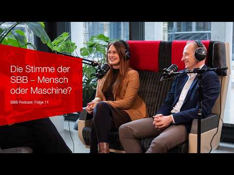 Die Stimme der SBB – Mensch oder Maschine? | SBB Podcast