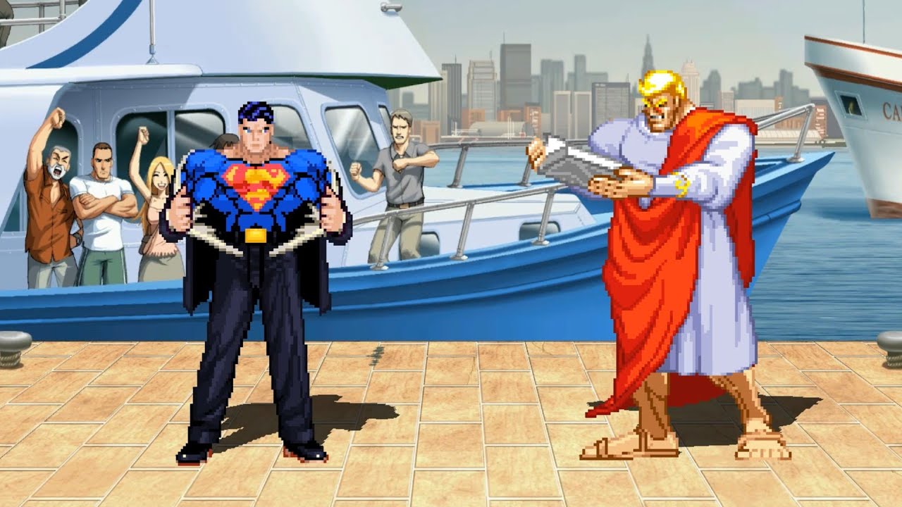 SUPERMAN vs ZEUS - High level insane fight - YouTube
