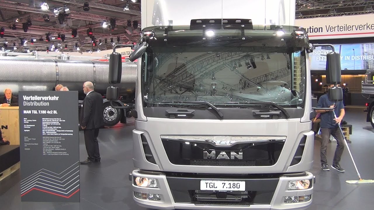 MAN TGL 7.180 4x2 BL Exterior and Interior - YouTube