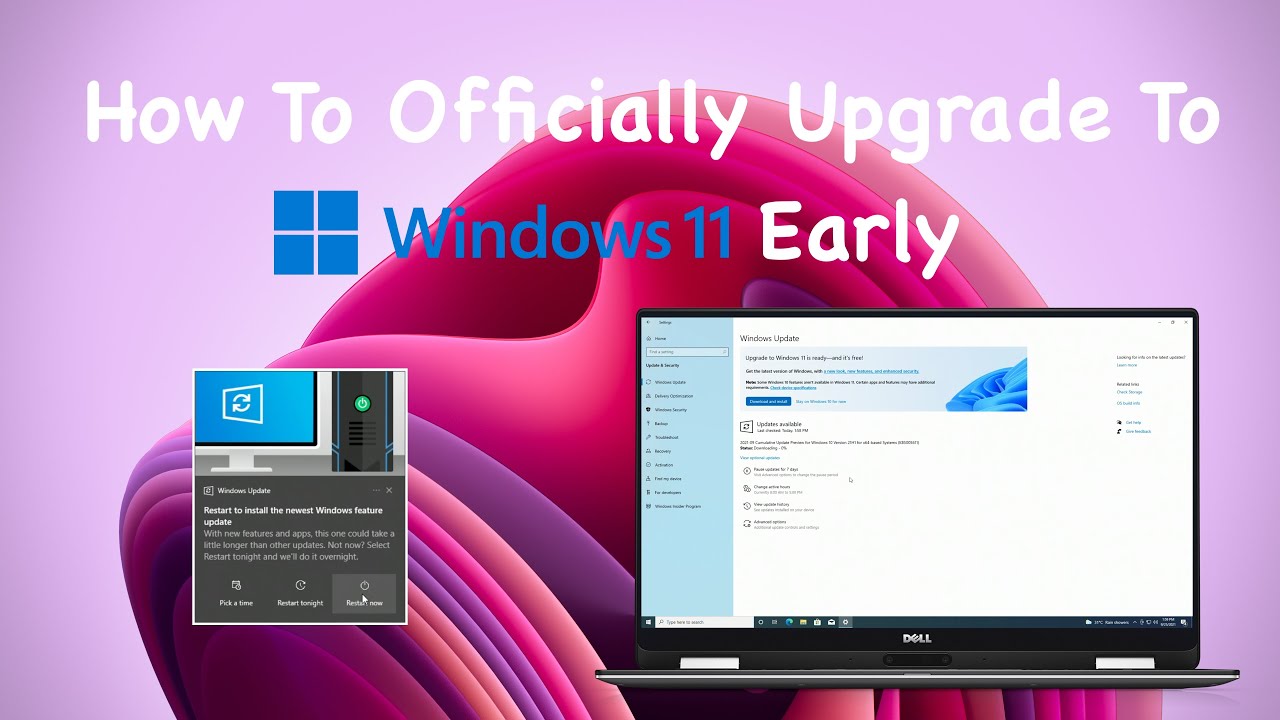 How To Officially Upgrade to Windows 11 Before Release for Free - YouTube