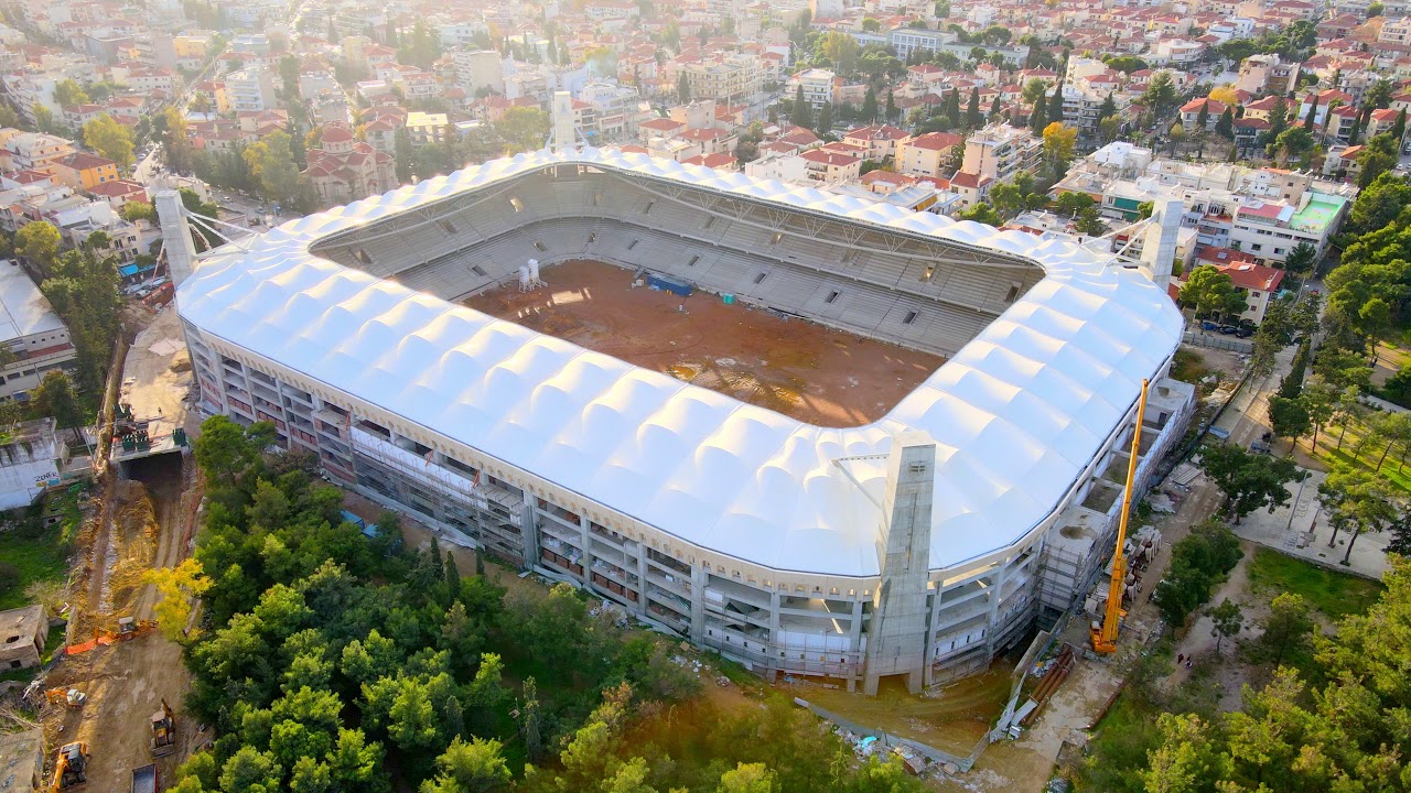 |4K| AEK F.C NEW STADIUM | "Αγιά Σοφιά - OPAP ARENA" - YouTube
