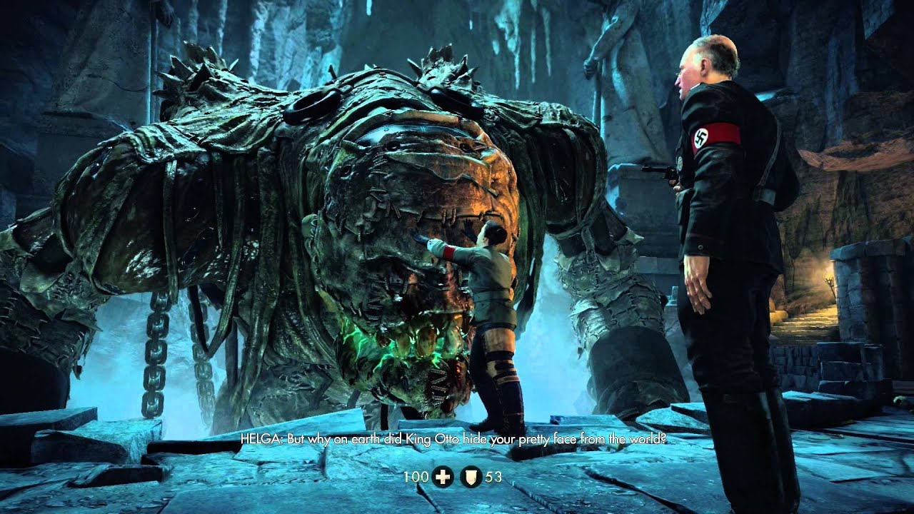 Wolfenstein The Old Blood / Final - Mummy Boss / Monstrosity [HD] - YouTube