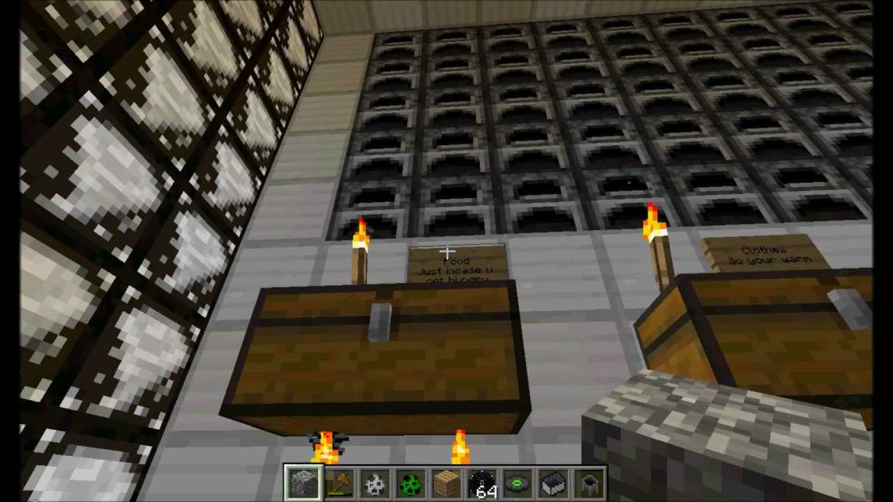 Minecraft-Tornado Shelter - YouTube