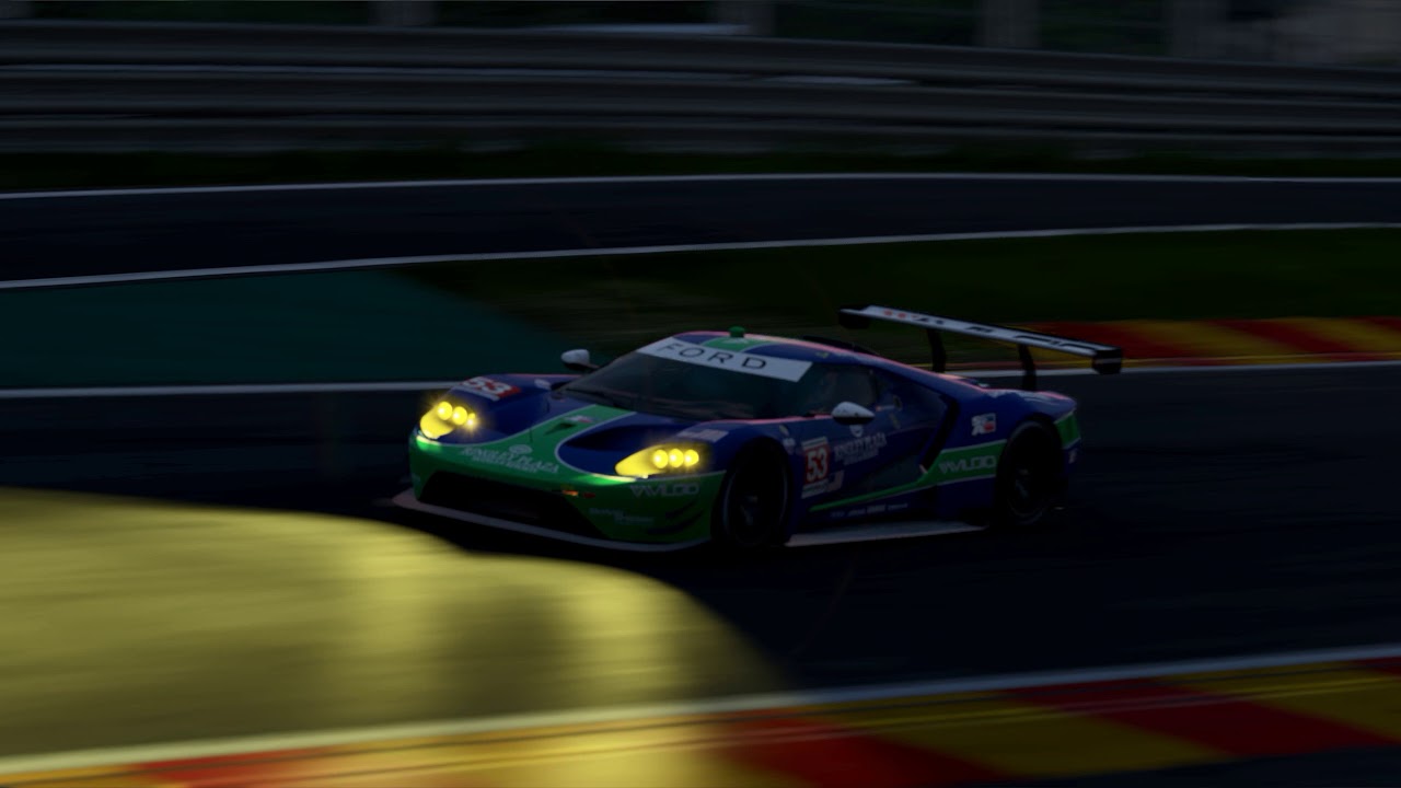 Project CARS 2 Spa GTE Night Race Ford GT - YouTube