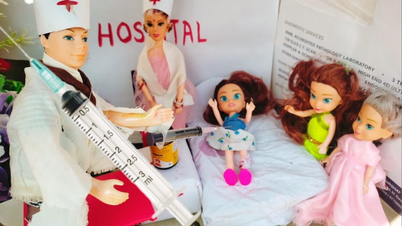 Champa's Part Story 37 ।। Village Barbie Dolls , Injection Doctor ...